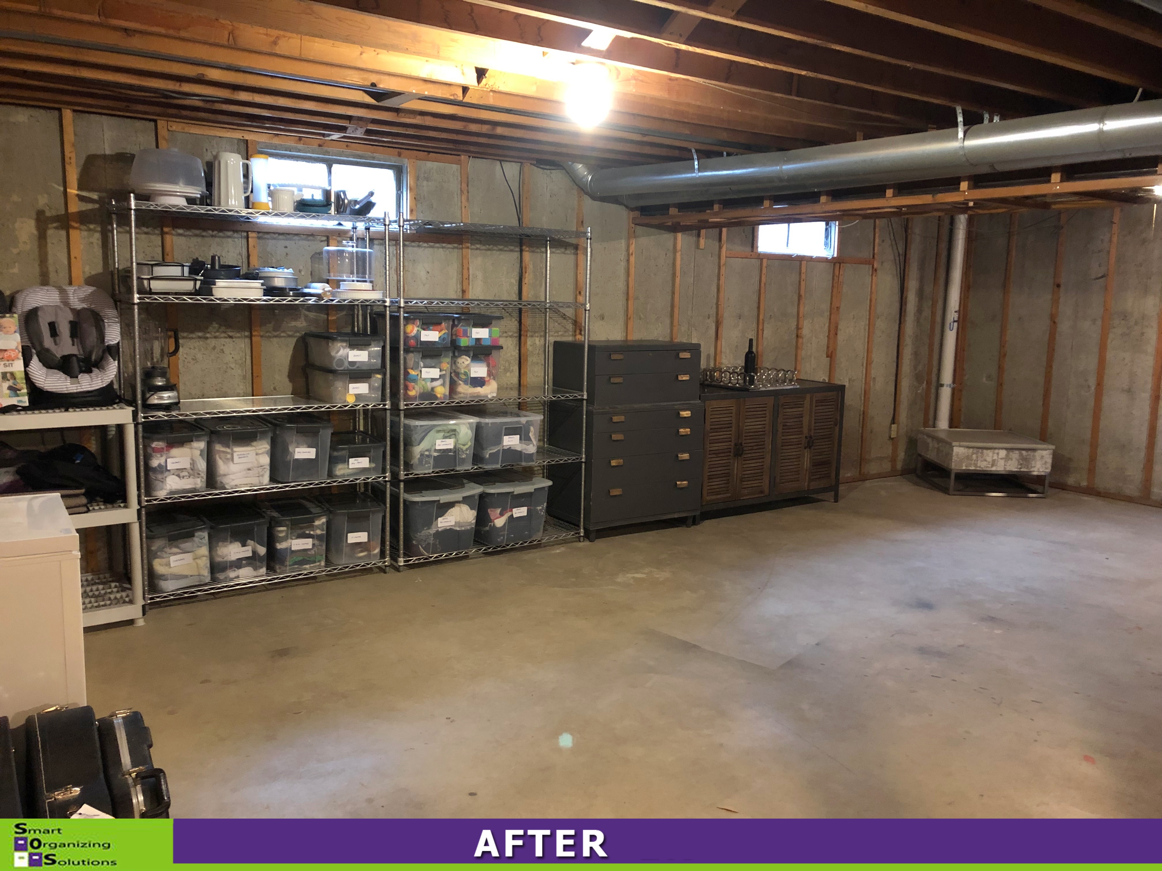 Basement | SOS: Smart Organizing Solutions